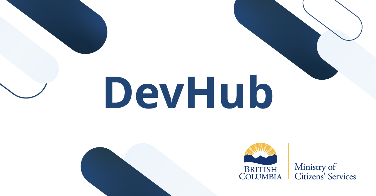 B.C. government DevHub